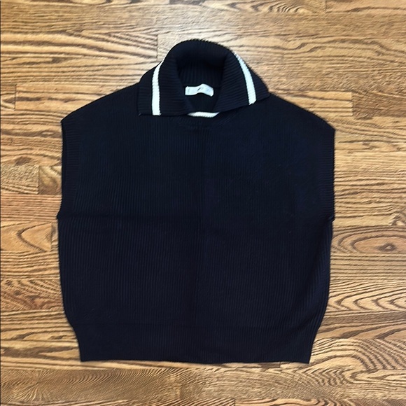 Mango | Sweaters | Mango Navy Sweater Vest | Poshmark